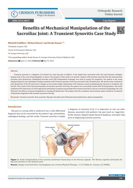 Role of physiotherapy in orthopaedics | PPT