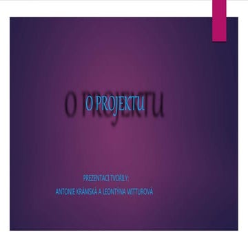 About our project | PPT