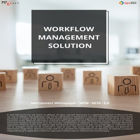 Ops360 - Workforce Management Solution - V1 | PDF