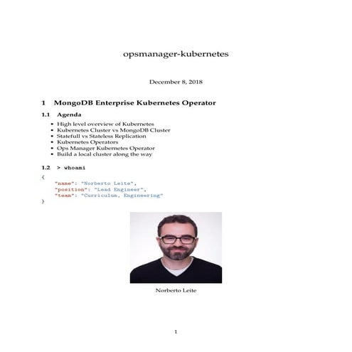 Mongodb Ops Manager Kubernetes Pdf