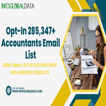 Broaden Your Business Reach with Our Accountants Email List | PPT