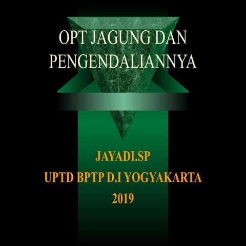 OPT-JAGUNG-DAN-PENGENDALIANNYA-(HAMA DAN PENYAKIT JAGUNG) | PPT
