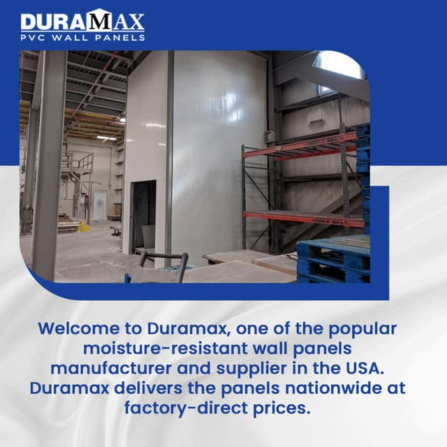 Opt for Duramax Moisture-Resistant Wall Panels for Your Space | PDF