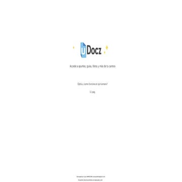 optica-como-funciona el ojo | PDF
