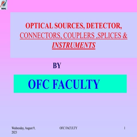 Optical Source Ppt 