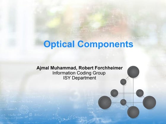 LiNb Grating Design in Matlab for the Siliocon Photonics | PPT
