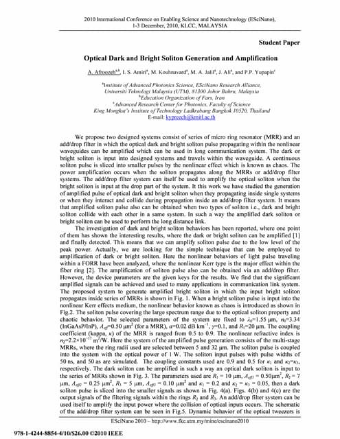 Single Soliton Bandwidth Generation And Manipulation By Microring Resonator Pdf