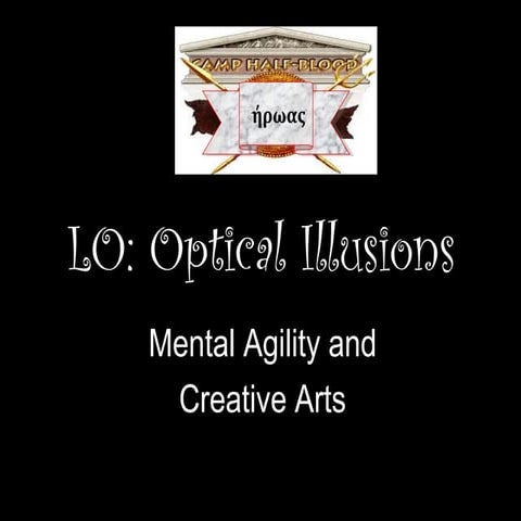 Optical illusions | PPT