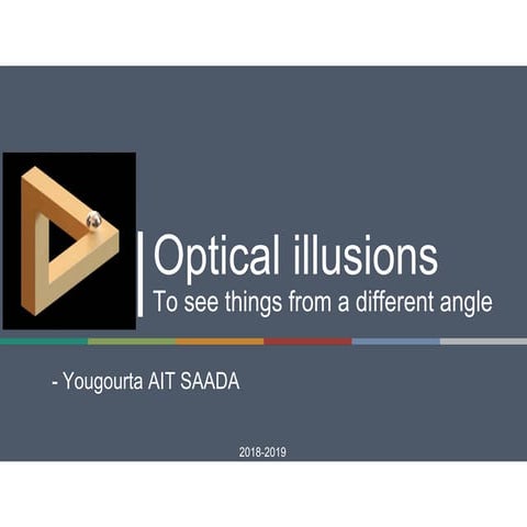Optical illusions | PPTX