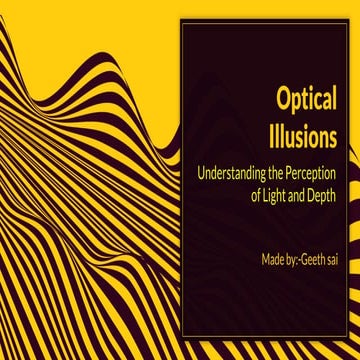 Optical Illusions