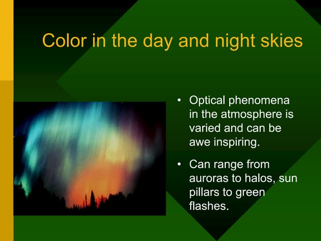 Natural phenomenon of light | PPTX