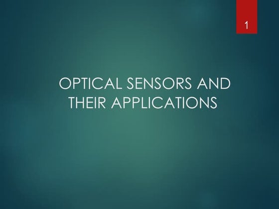 optical sensor.ppt