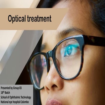 Optical treatment for Hypermetropia | PPT