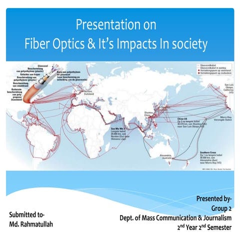 presentation Optic fiver cable | PPTX