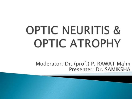 Parainfectious optic neuritis | PPTX | Eye and Vision Conditions | Diseases and Conditions