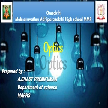 Optics | PPT