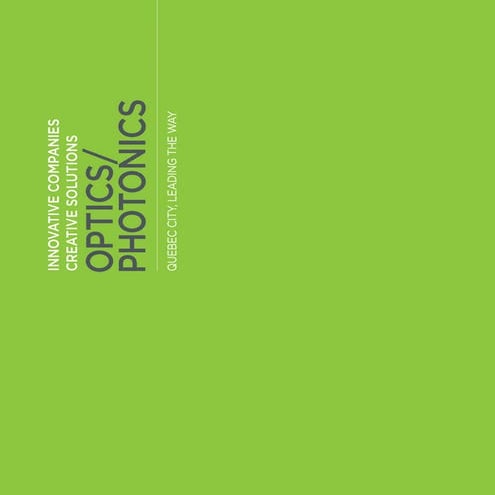 Optics/Photonics Brochure | PDF