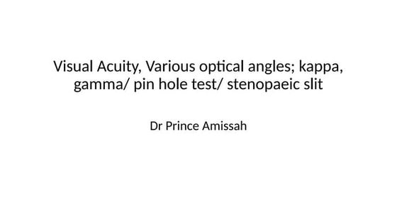 RAF RULE FOR CALCULATING NEAR POINT OF ACCOMMODATION AND NEAR POINT OF CONVERGENCE | PPTX | Eye ...