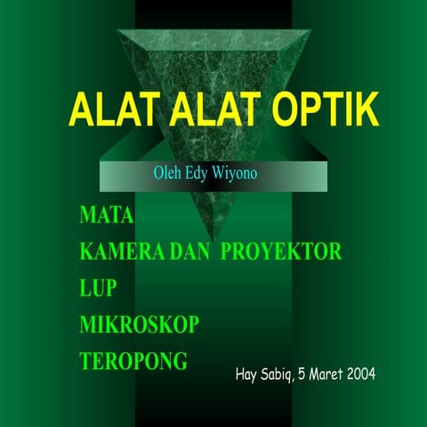 Optik | PPT