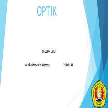 FISIKA "Optik" | PPTX