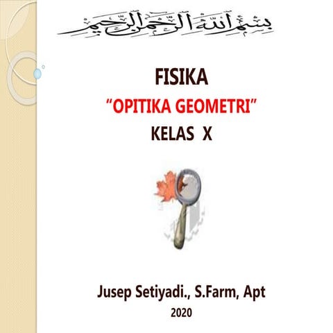 OPTIKA GEOMETRI.pptx
