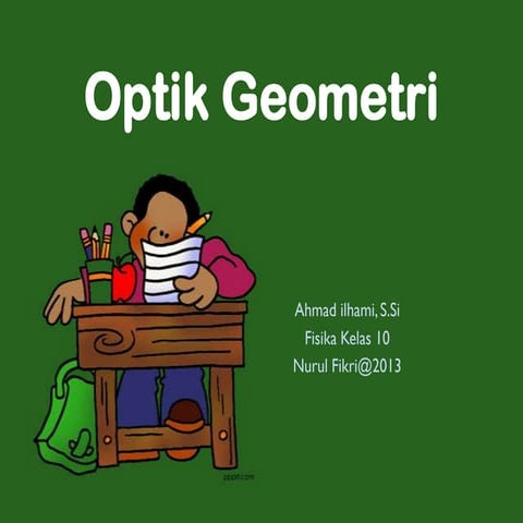 Optik geometri | PPTX