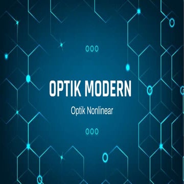 OPTIK NON LINEAR FIX(KELOMPOK 8).pptx