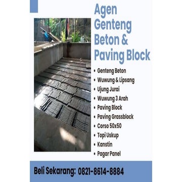 Jarak Reng Ideal, Atap Flat Beton Lebih Kuat! | PDF