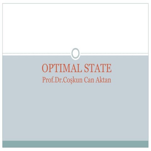 Optimal state | PPT