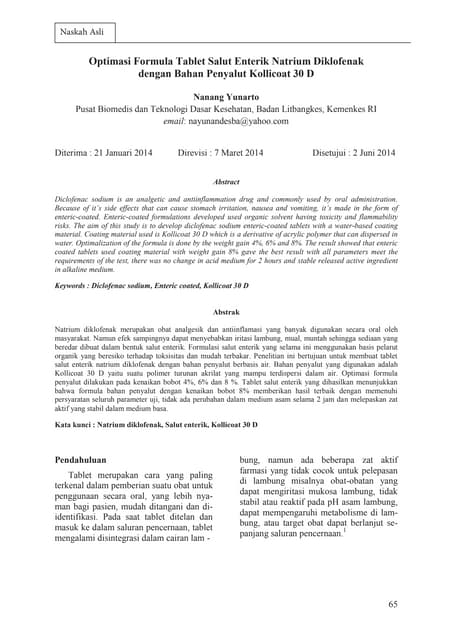 pre formulasi Ciprofloxacin tab | PDF