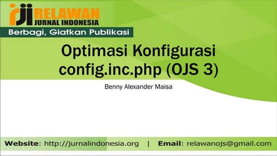 Instalasi OJS 2 di Web Hosting | PPT