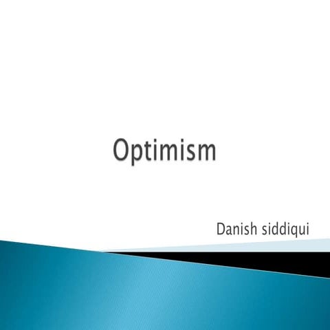 Optimism | PPTX