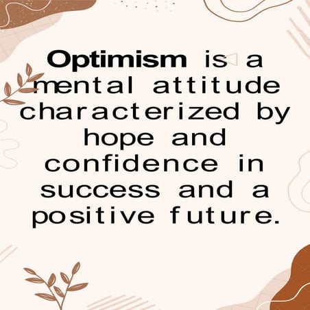 Optimism Pptx
