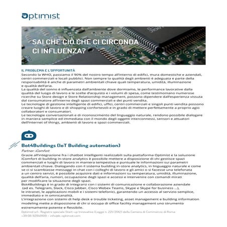 Optimist Bot4Buildings | PDF