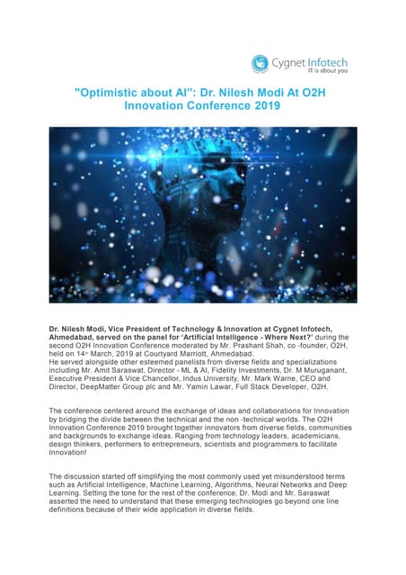 AI: how it is Changing the world today and in the future | PDF | Artificial Intelligence ...