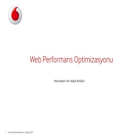 Web Performans Optimizasyon Prensipleri | PPT