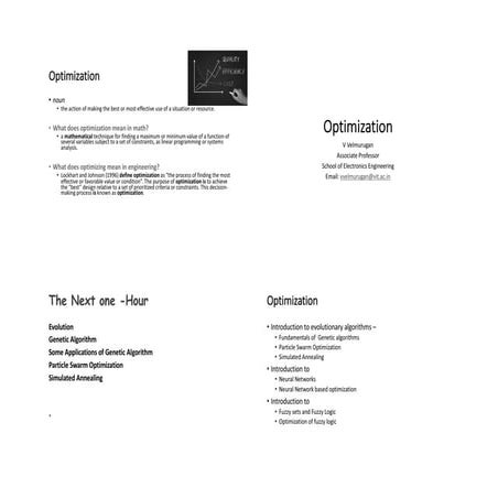 Optimization RM | PPT