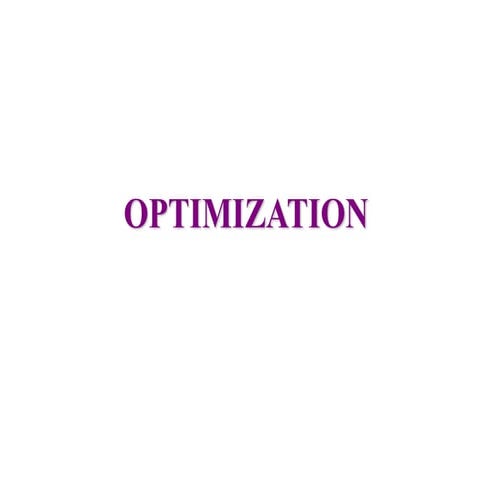 optimization.ppt