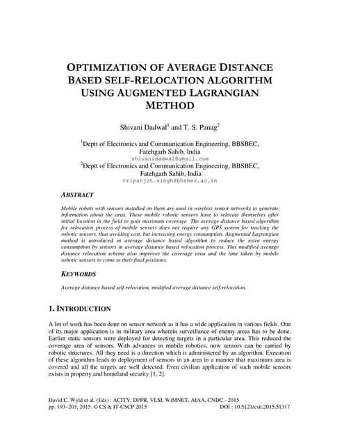 Dotnet Target Tracking And Mobile Sensor Navigation In Wireless Sensor Networks Pdf