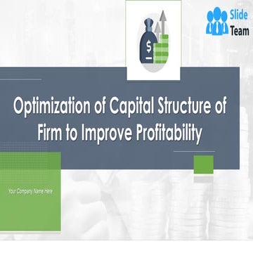 Optimization Of Capital Structure Of Firm To Improve Profitability ...