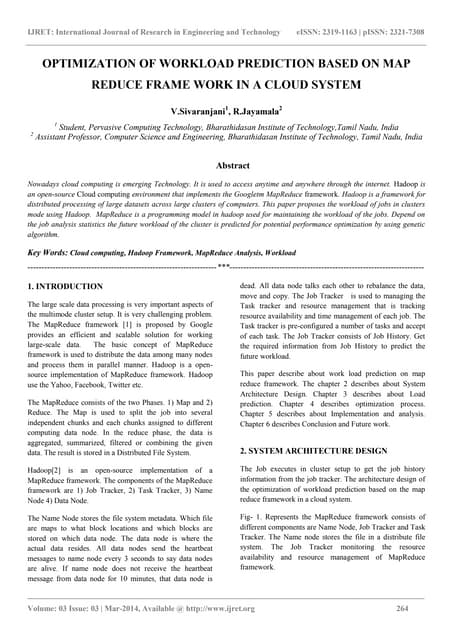 Dynamic Scheduling Of Data Using Genetic Algorithm In Cloud Computing Pdf