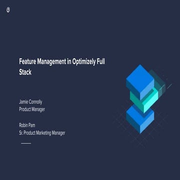 [Webinar] Introducing Feature Management | PPT