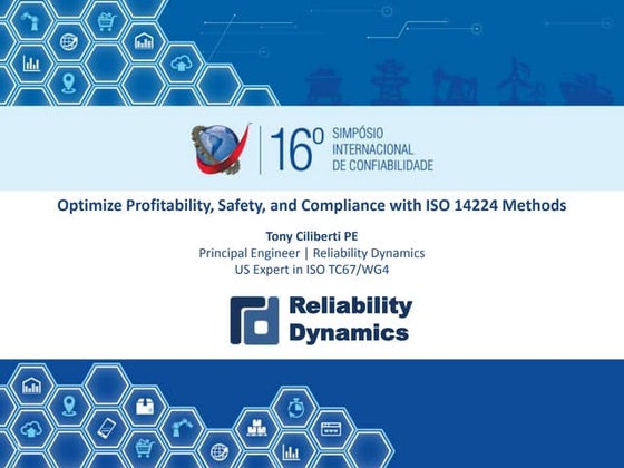 Optimize Safety and Profitability by Use of the ISO 14224 Standard and ...