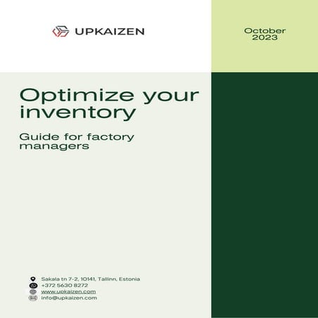 How to Improve Inventory Control: A Comprehensive Guide | PPTX