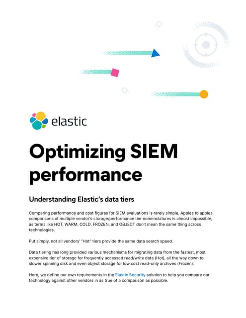 Optimizing SIEM Performance | PDF Optimizing SIEM Performance | PDF