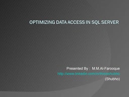 Oracle database performance tuning | PPT