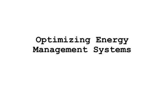 Energy management system | PPTX | Gas and Electric | Home Utilities