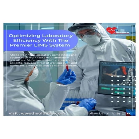 Optimizing Laboratory Efficiency with the Premier LIMS System.pdf | Computer Software and ...