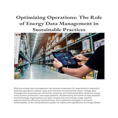 Optimizing Operations_ The Role of Energy Data Management in ...