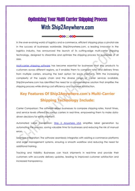 Features and Benefits of Logistics Software Development.pdf